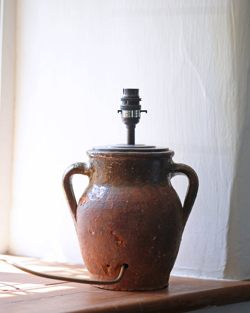 ANTIQUE CLAY LAMP NO. 21 – Kiln