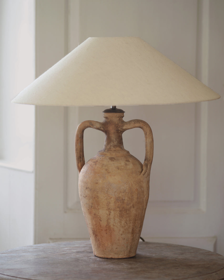 Antique Clay Pottery Table Lamps | Kiln