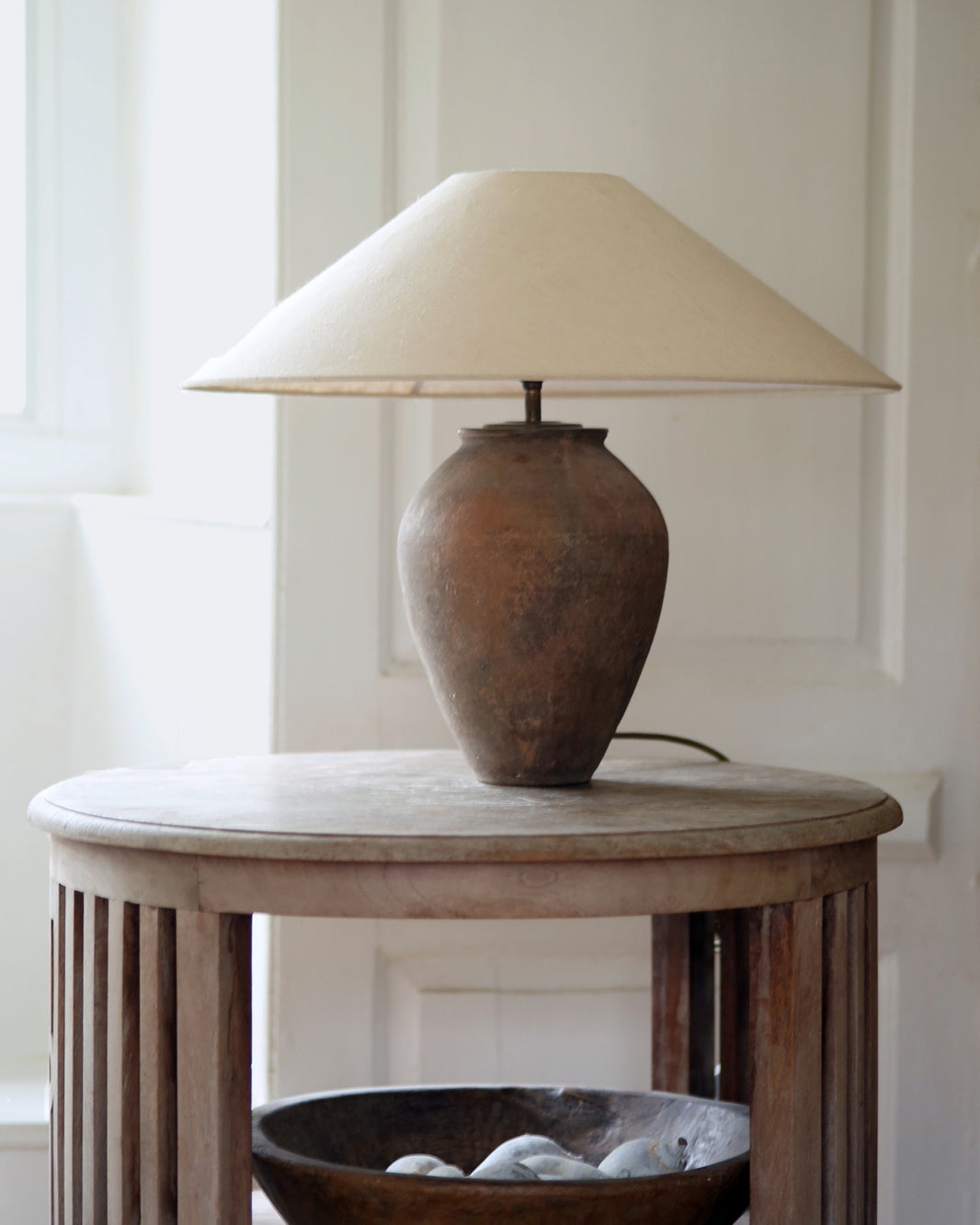Antique Clay Pottery Table Lamps | Kiln